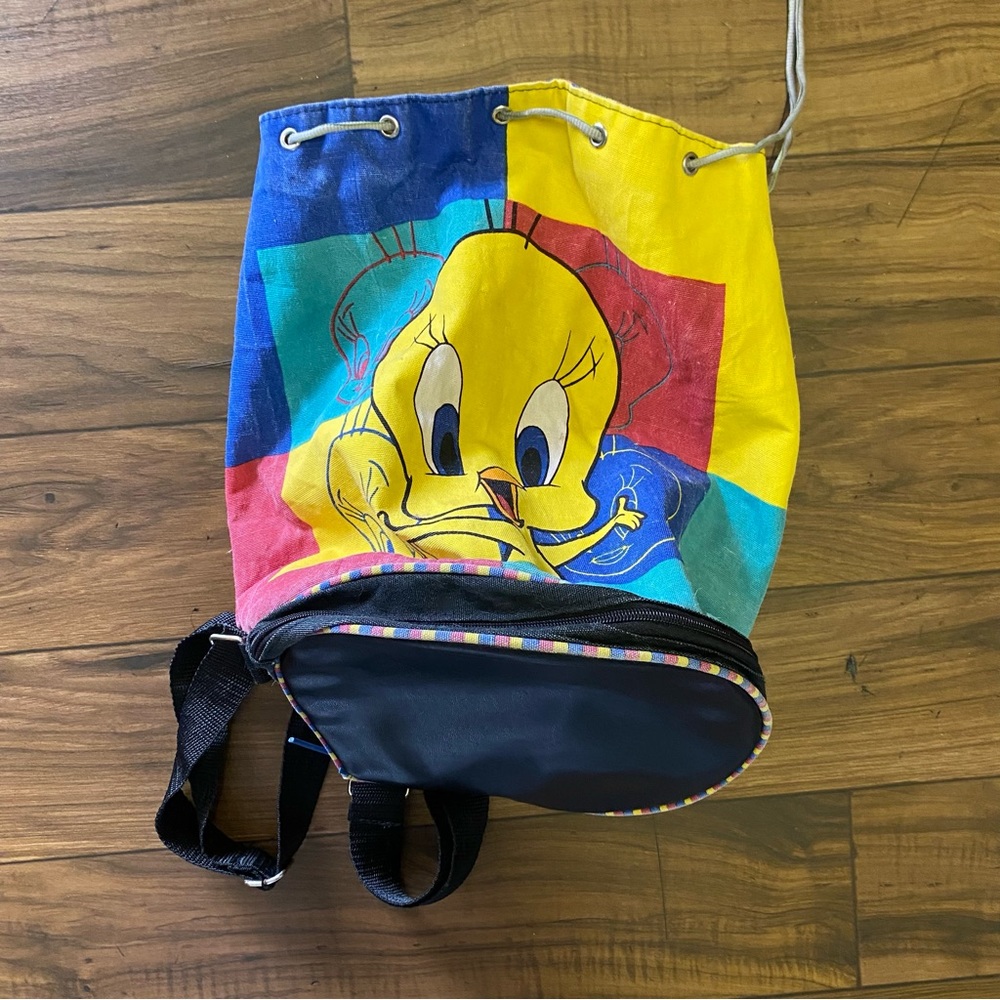 Vintage Looney Tunes Backpack 16” - Gem